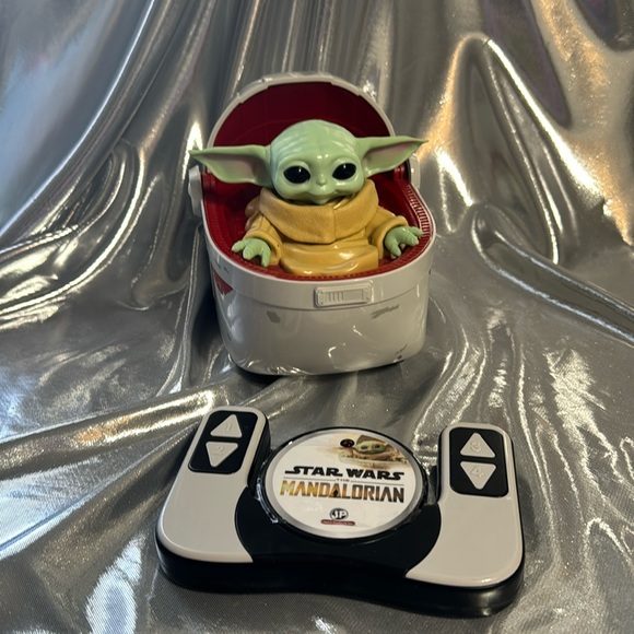 Star Wars | Toys | Star Wars Mandalorian Baby Yoda 9 Grogu Hover Pram ...